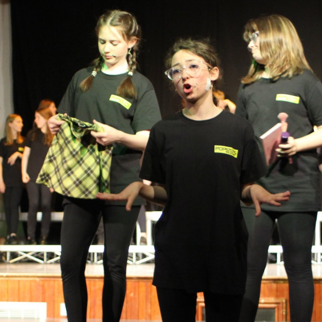 Lower school go back to the ’90s in Popstars show – Crompton House School
