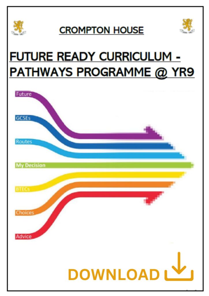 Year Nine Pathways – Crompton House School