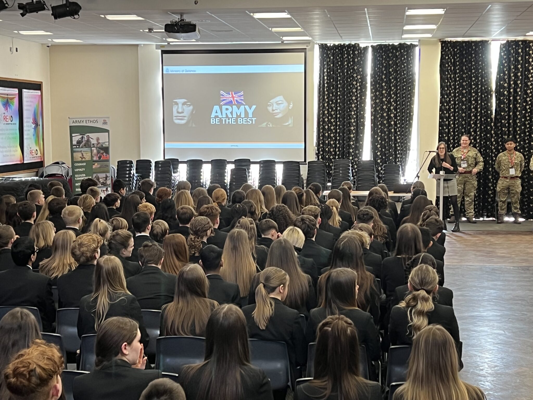 Year 9 British Army Diversity Session – Crompton House School