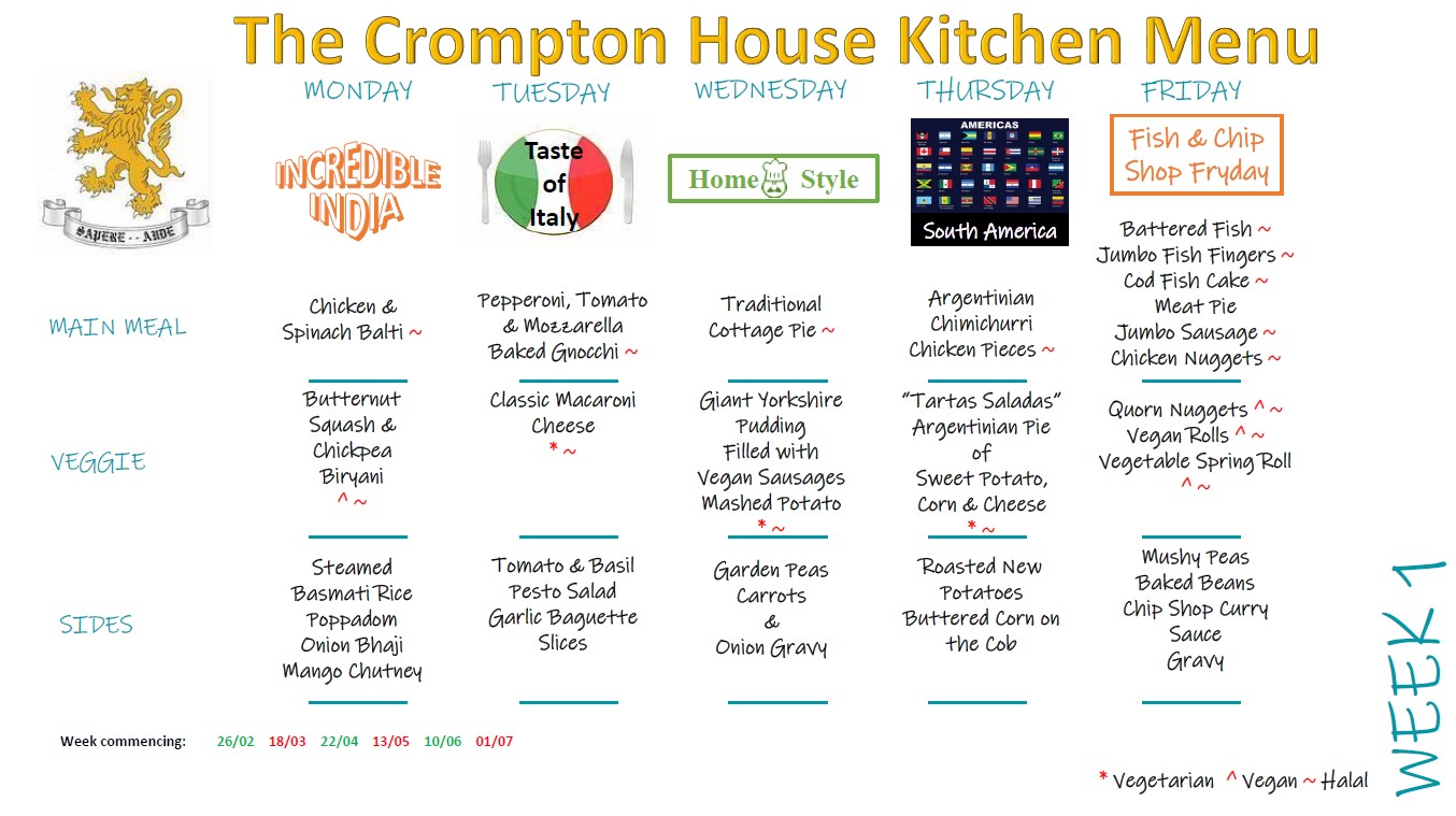 Catering Facilities – Crompton House School