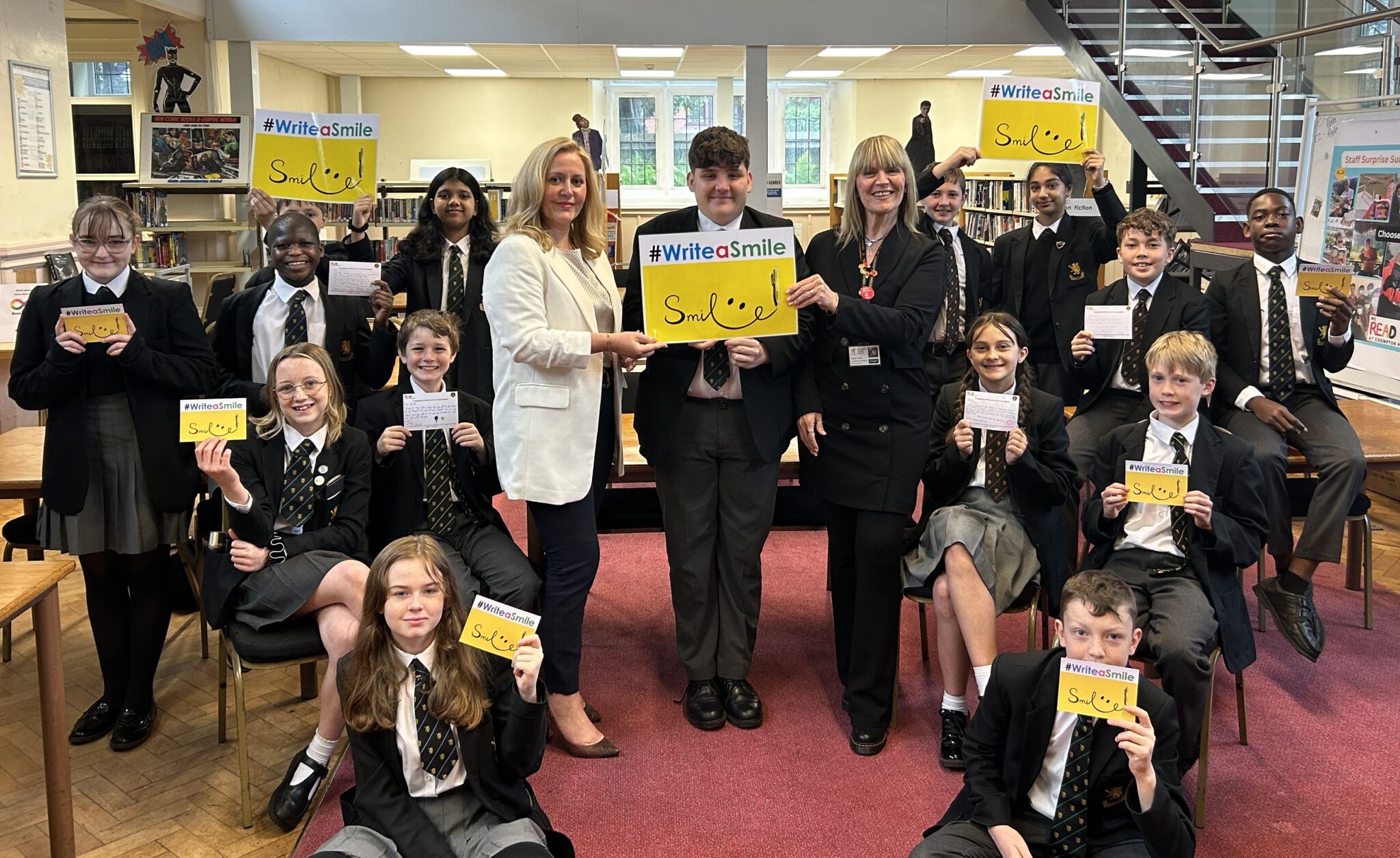 #WriteaSmile shortlisted for the Tim Brighouse Community Engagement ...